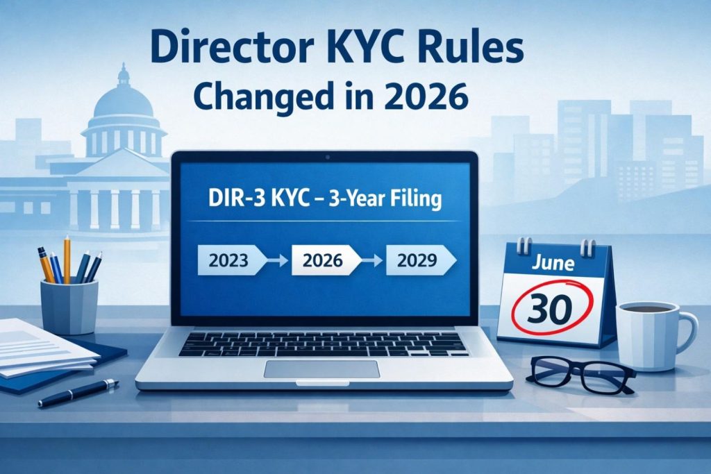 New Director KYC Rules 2026: Triennial DIR-3 Filing